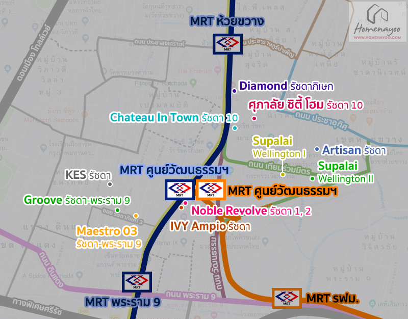 คอนโด MRT ศูนย์วัฒนธรรมฯ 2023-2024 / คอนโดติดรถไฟฟ้า MRT ศูนย์วัฒนธรรมฯ ...
