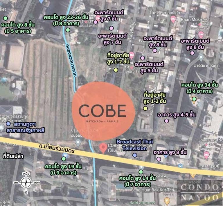 รีวิว COBE รัชดา-พระราม 9 คอนโดแบรนด์ใหม่จาก SC Asset เจาะกลุ่มคนรุ่นใหม่ บนทำเลใจกลางรัชดา ...