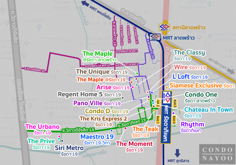 คอนโด MRT รัชดาภิเษก 2024-2025 / คอนโดติดรถไฟฟ้า MRT รัชดาภิเษก - คอนโด ...