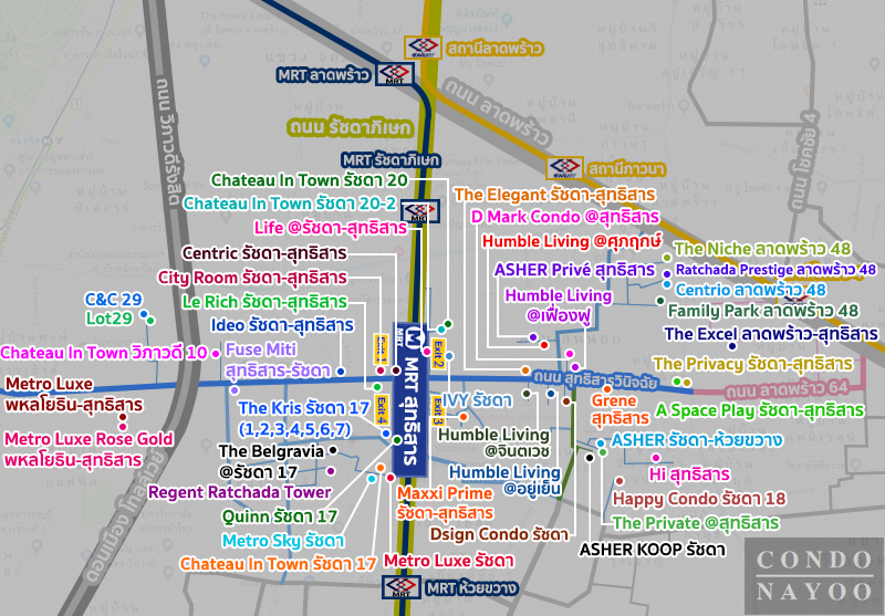 คอนโด MRT สุทธิสาร 2023-2024 / คอนโดติดรถไฟฟ้า MRT สุทธิสาร | คอนโดใหม่ ...