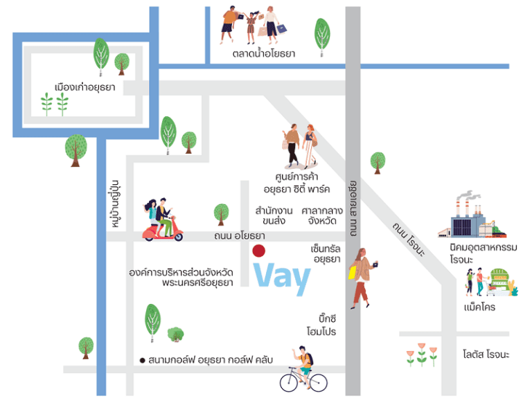 รีวิว Vay อยุธยา คอนโดแบรนด์ใหม่จาก แสนสิริ เพียง 2 นาที* Central ...