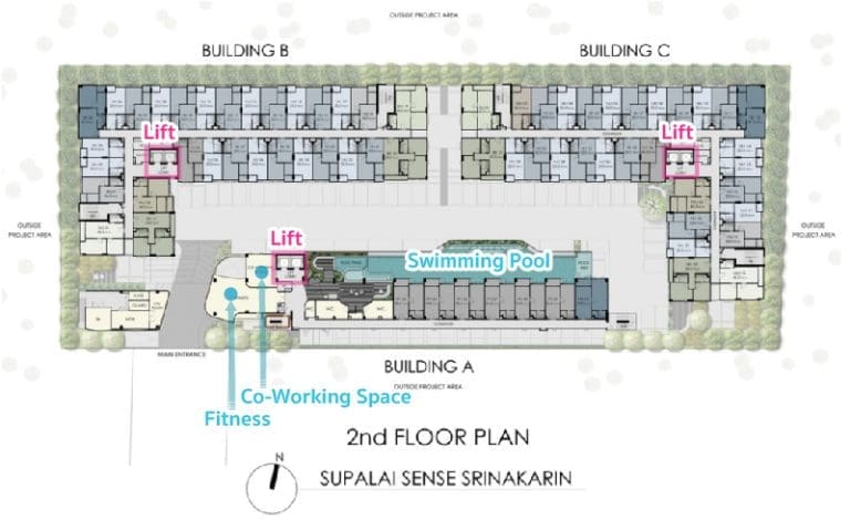 รีวิว Supalai Sense ศรีนครินทร์ คอนโดสไตล์รีสอร์ต ใกล้ Seacon Square ...