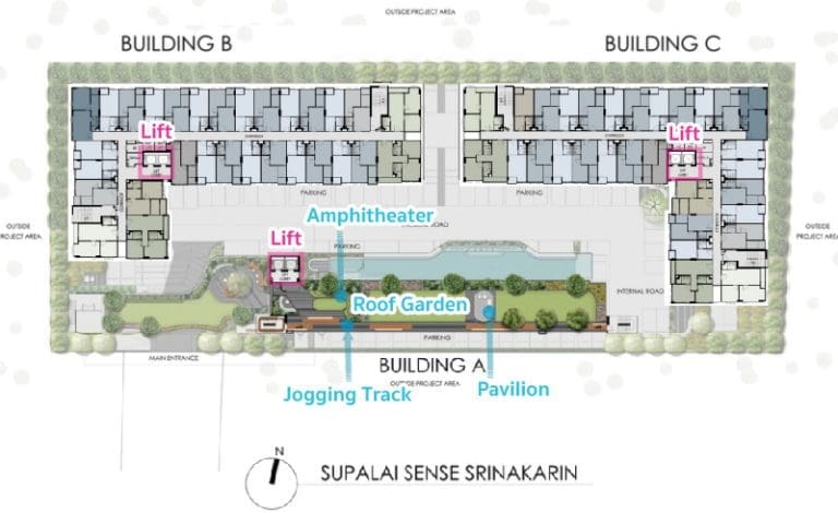 รีวิว Supalai Sense ศรีนครินทร์ คอนโดสไตล์รีสอร์ต ใกล้ Seacon Square ...