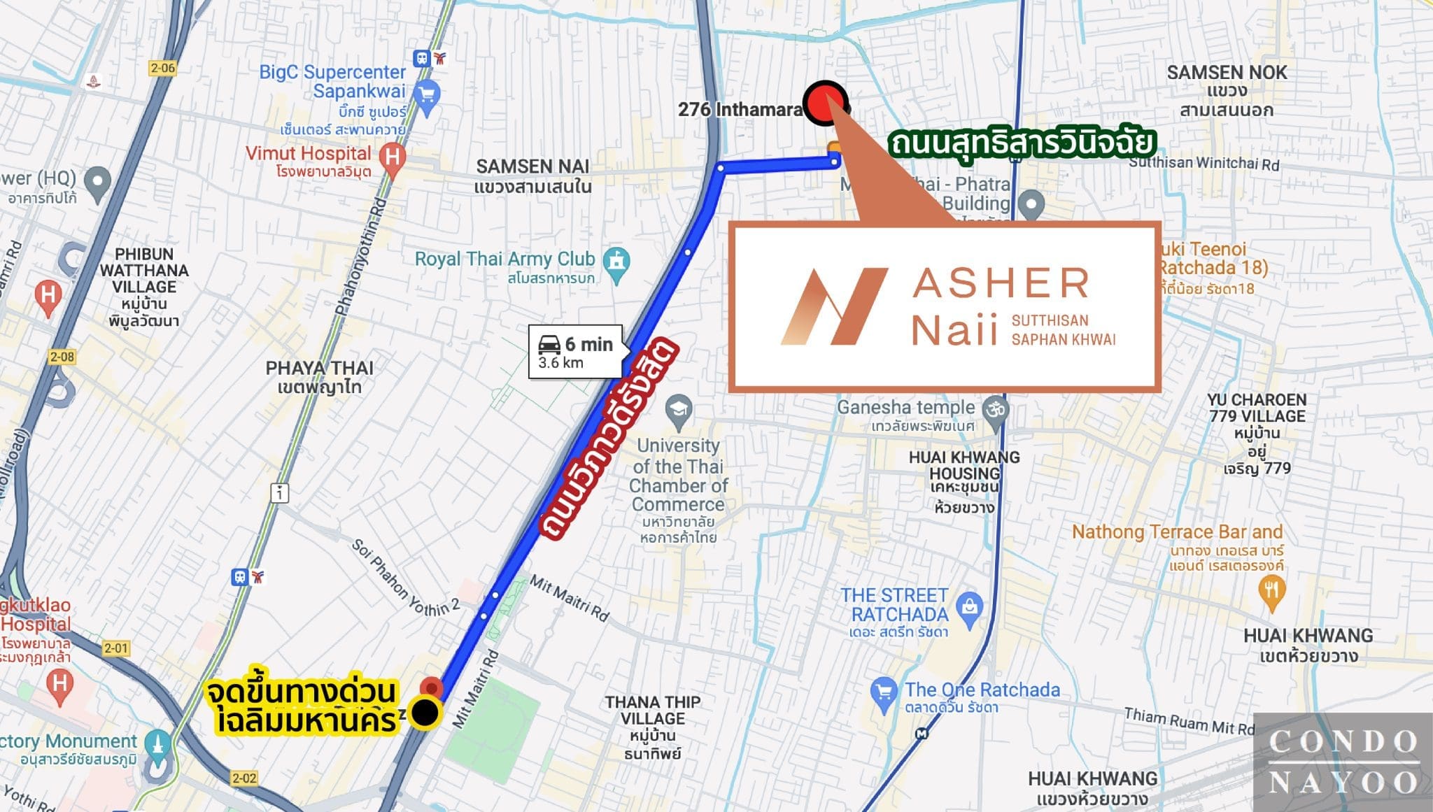 EP.531 รีวิว Asher Naii สุทธิสาร-สะพานควาย คอนโดใหม่เป็นส่วนตัว ฟังก์ชันตอบโจทย์ ใกล้รถไฟฟ้า MRT ...