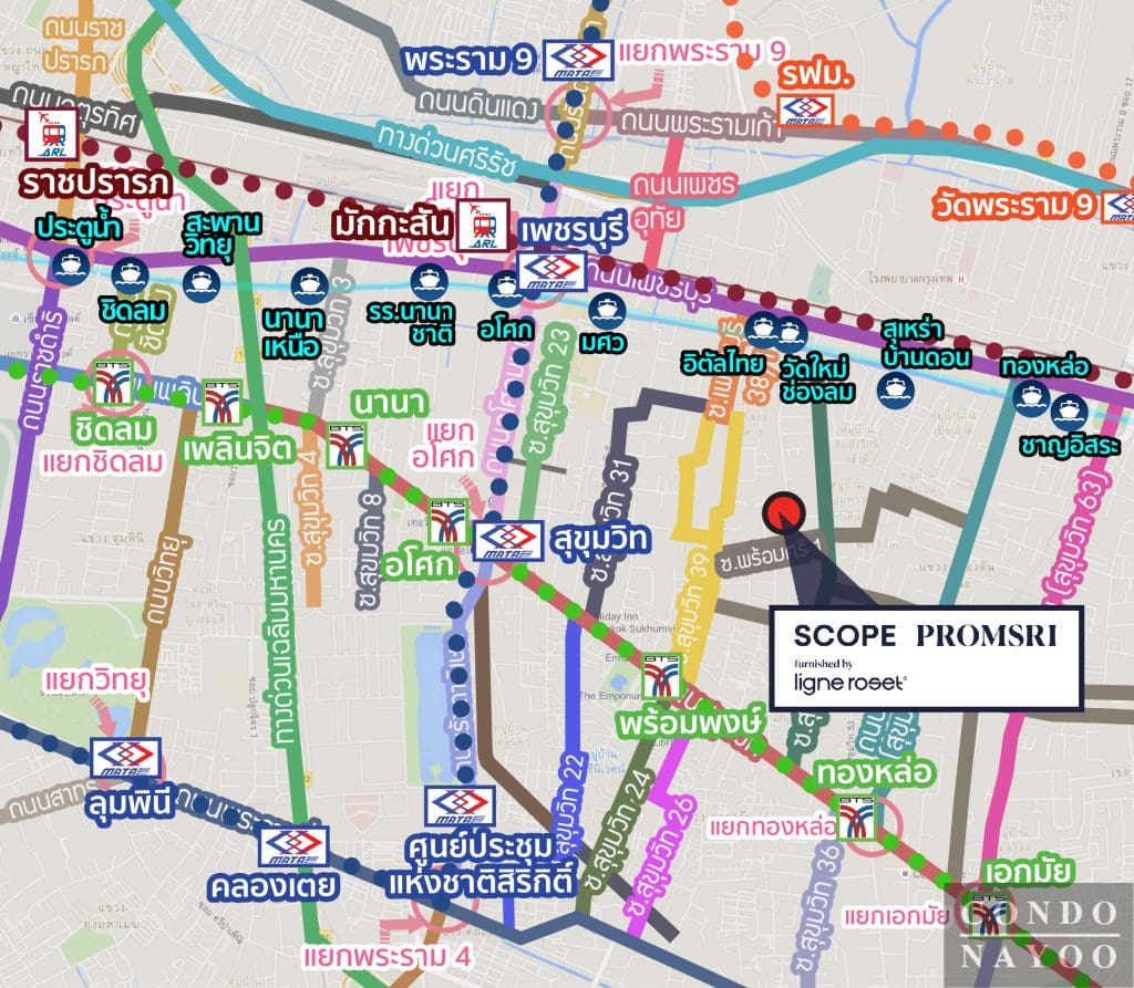 รีวิว SCOPE Promsri คอนโดพร้อมอยู่เลี้ยงสัตว์ได้ ใกล้ BTS พร้อมพงษ์ Fully Furnished ครบฟังก์ชัน ...